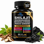 Shilajit 8-in-1 supplement benefits
