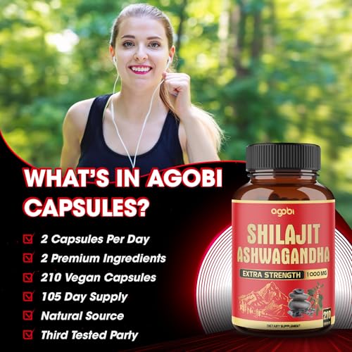 Shilajit and ashwagandha blend benefits