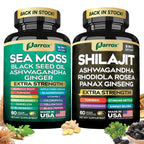 Shilajit and Sea Moss benefits