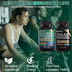 shilajit and sea moss combo