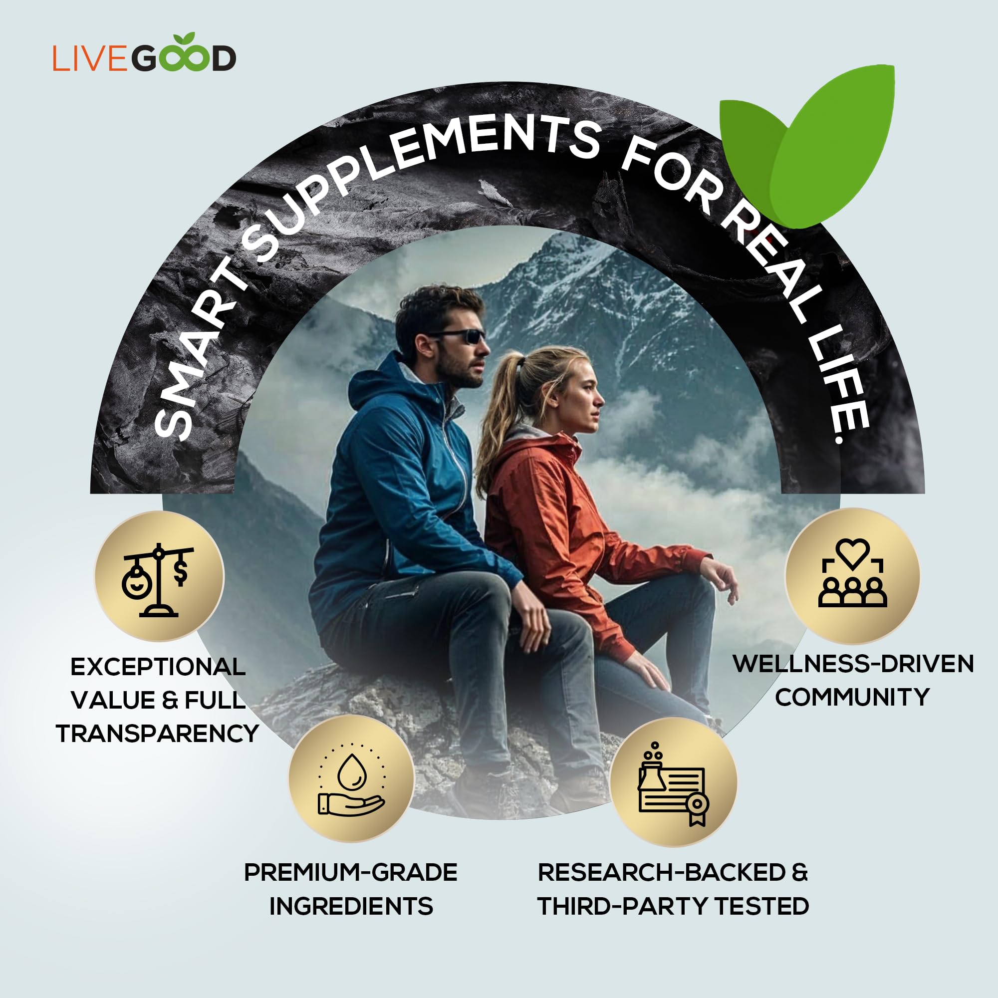Shilajit and sea moss for better focus