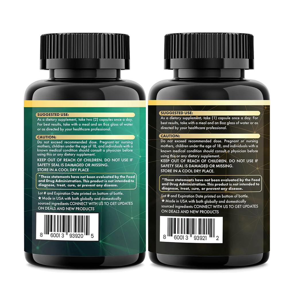 Shilajit and sea moss wellness bundle