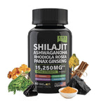 Shilajit Ashwagandha herbal multivitamin capsules