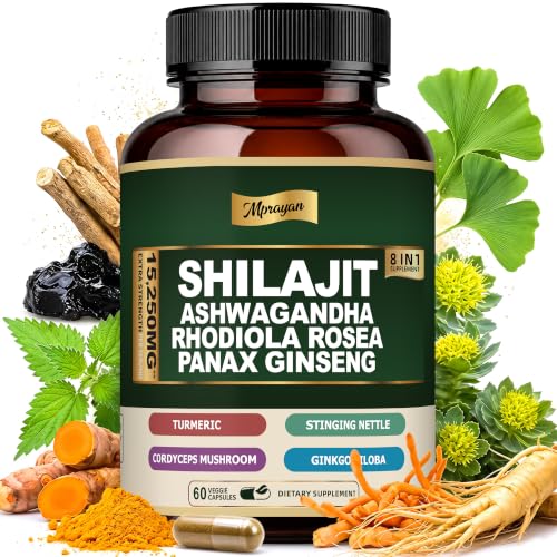 Shilajit Ashwagandha multivitamin capsules