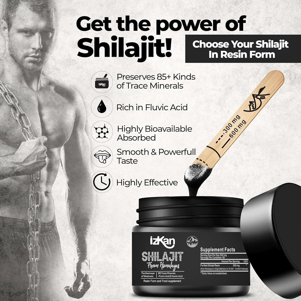 Shilajit capsules for active lifestyle