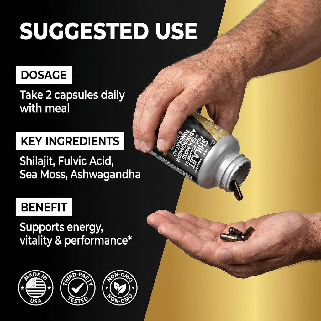 shilajit capsules for daily nutrition