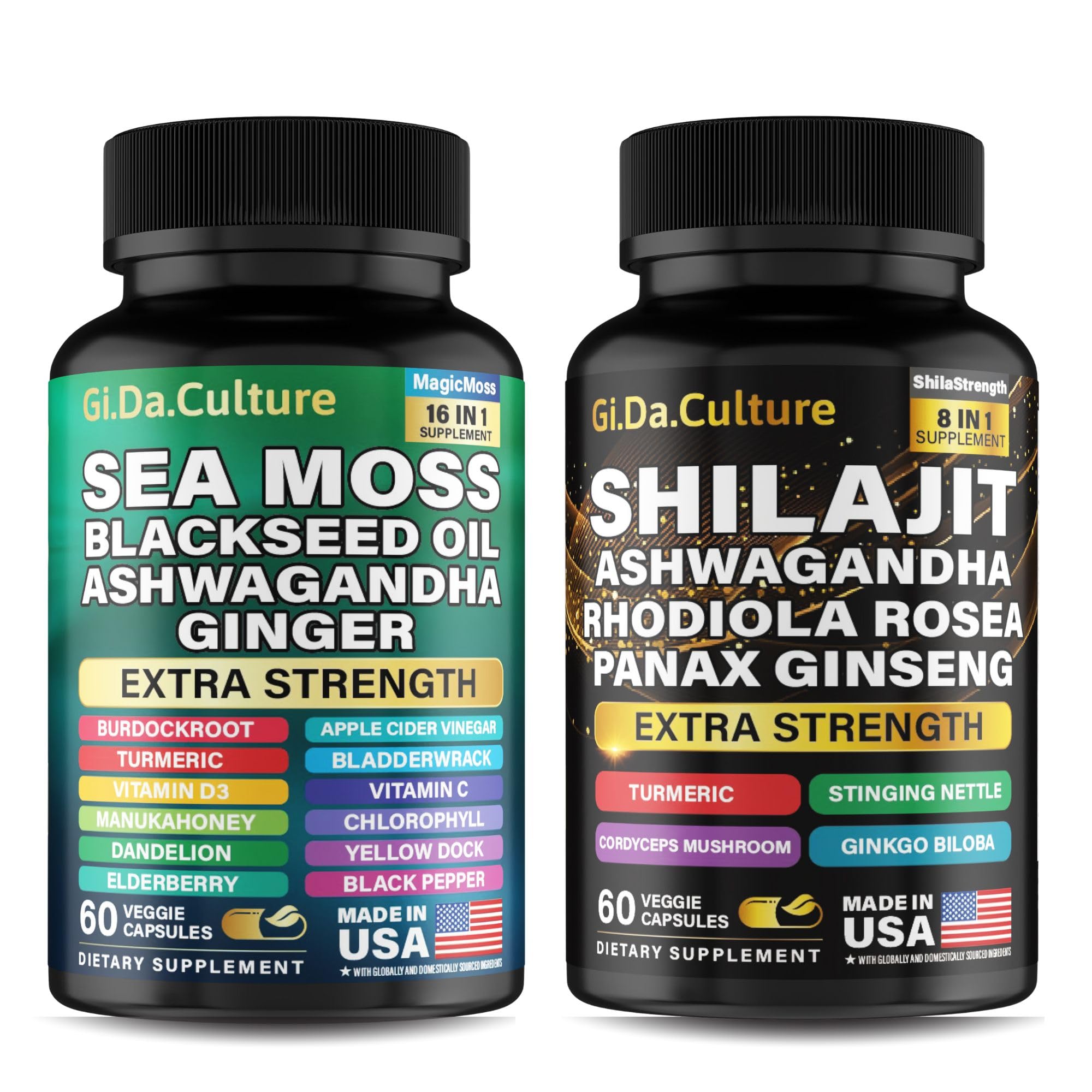 Shilajit capsules for energy boost