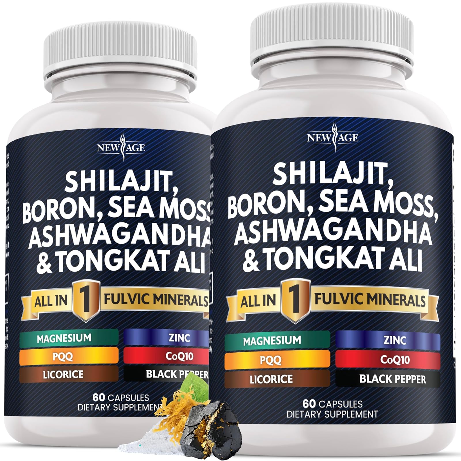 Shilajit capsules for energy boost