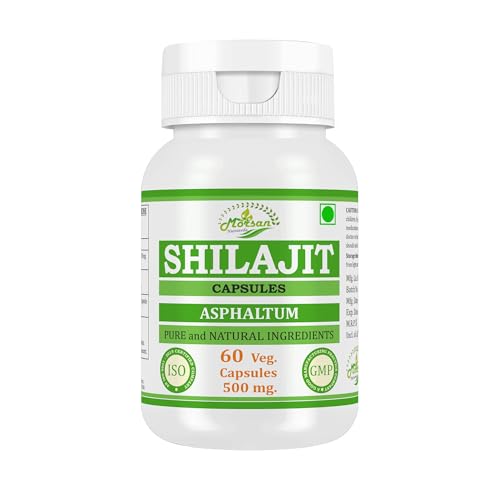 Shilajit capsules for energy boost