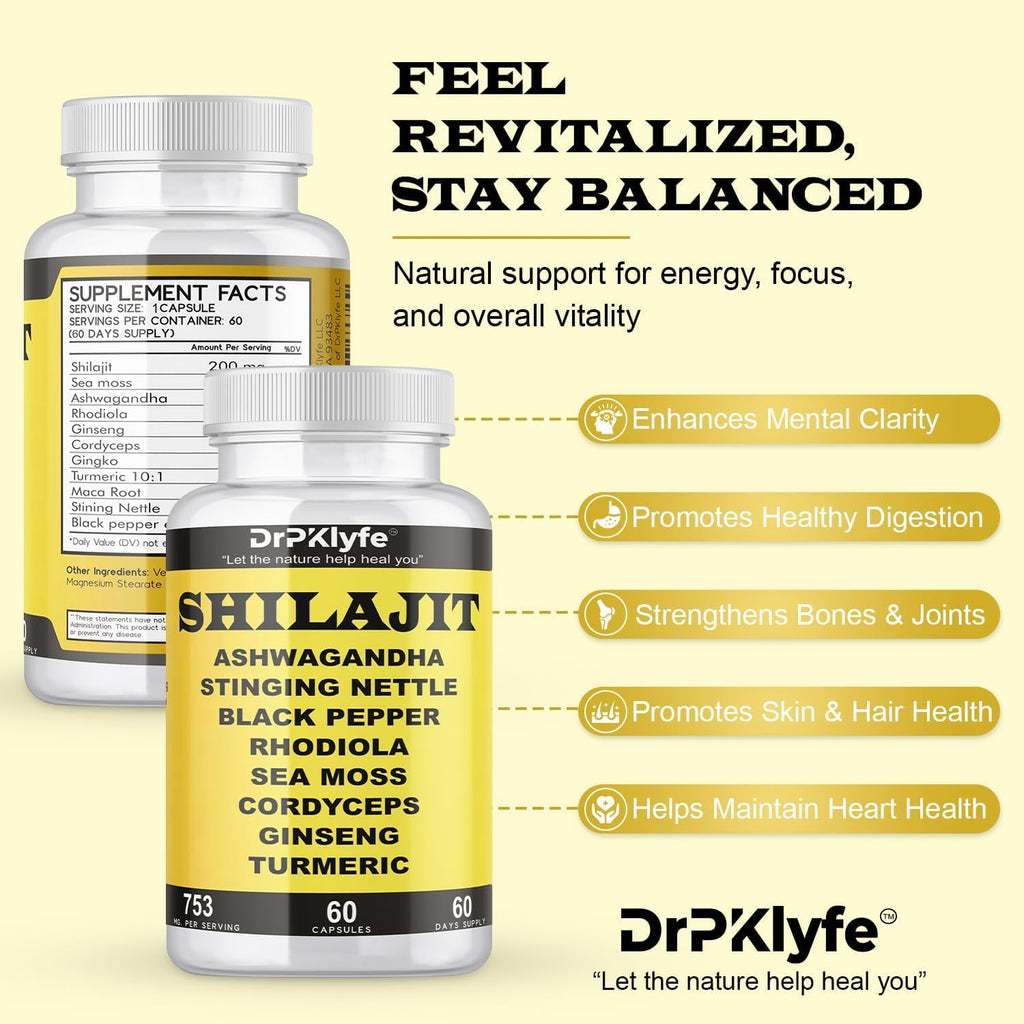 shilajit capsules for energy