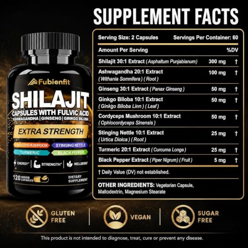 shilajit capsules for enhanced performance