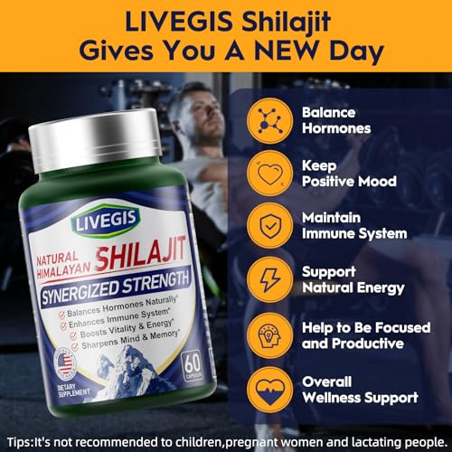 Shilajit capsules for enhanced performance