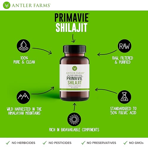 Shilajit capsules for enhanced performance