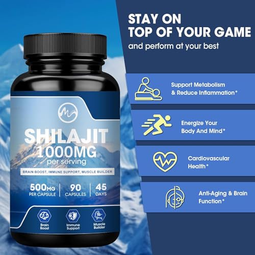 Shilajit capsules for enhanced vitality