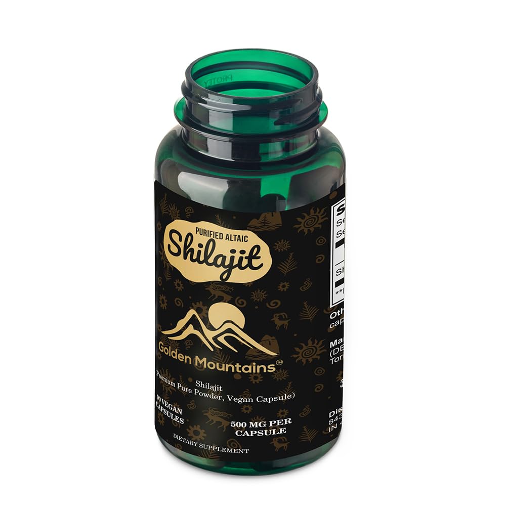 Shilajit capsules for holistic health