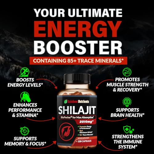 Shilajit capsules for immune support