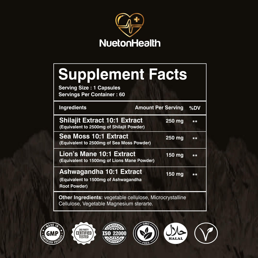 shilajit capsules for men’s health
