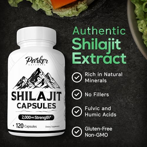 Shilajit capsules for men's health