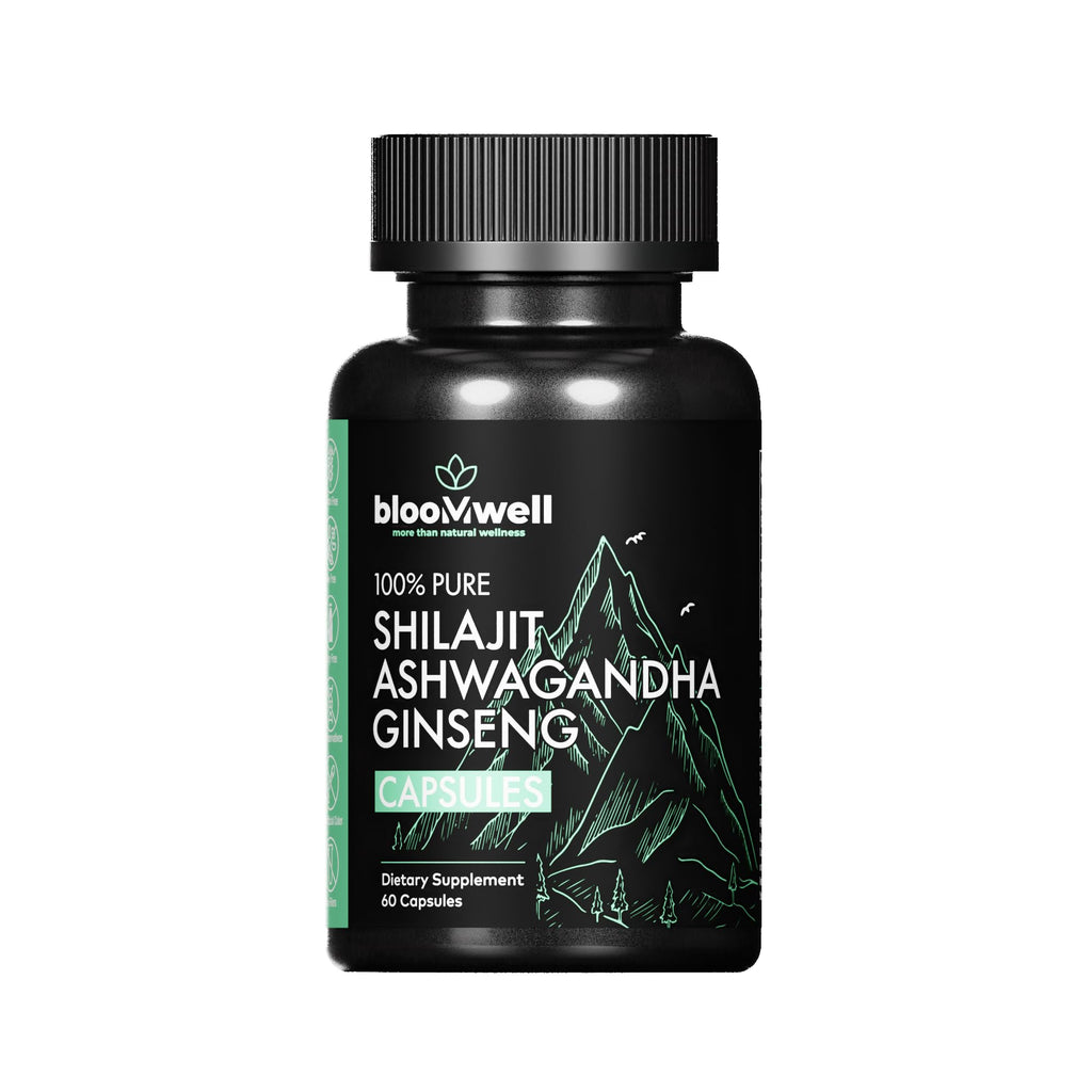 Shilajit capsules for natural energy
