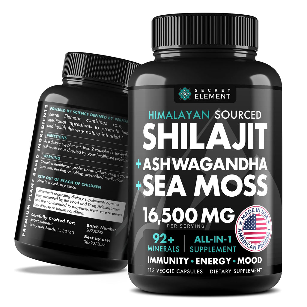 Shilajit capsules for stress relief