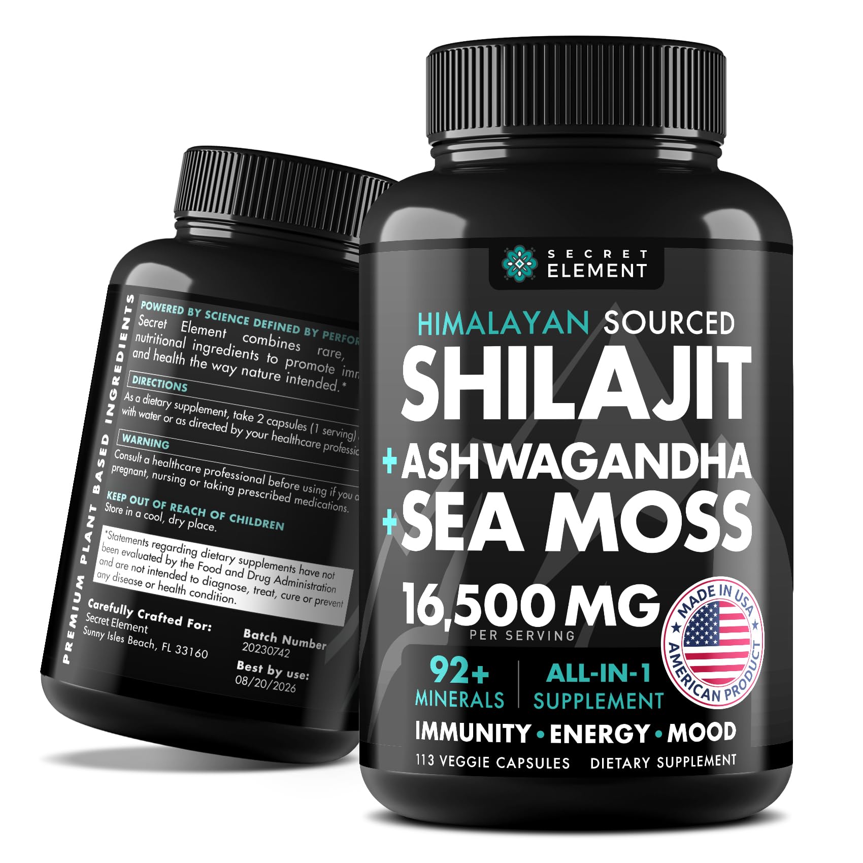 Shilajit capsules for stress relief