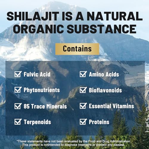 Shilajit capsules for stress relief