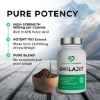 Shilajit capsules for wellness