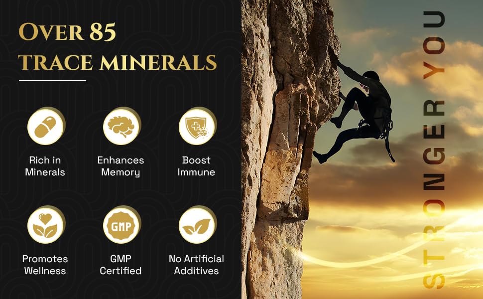 shilajit capsules with 85 minerals