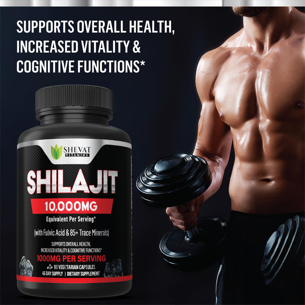 shilajit capsules with 85+ trace minerals