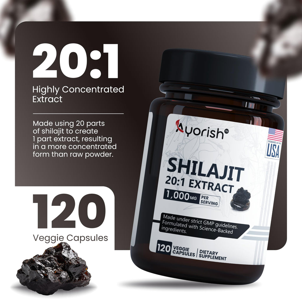 shilajit capsules with fulvic acid benefits