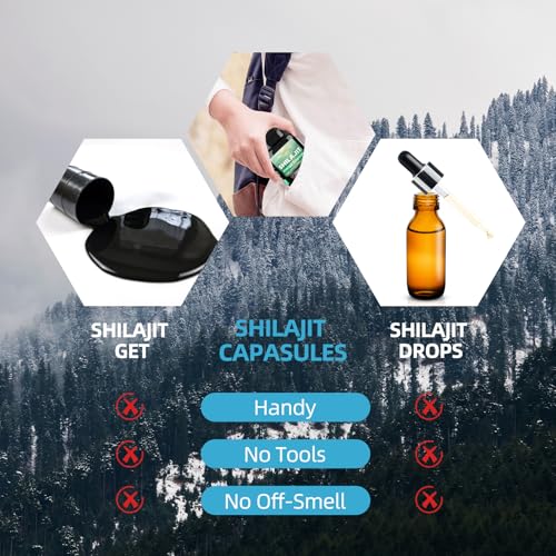 shilajit capsules with no added sugar