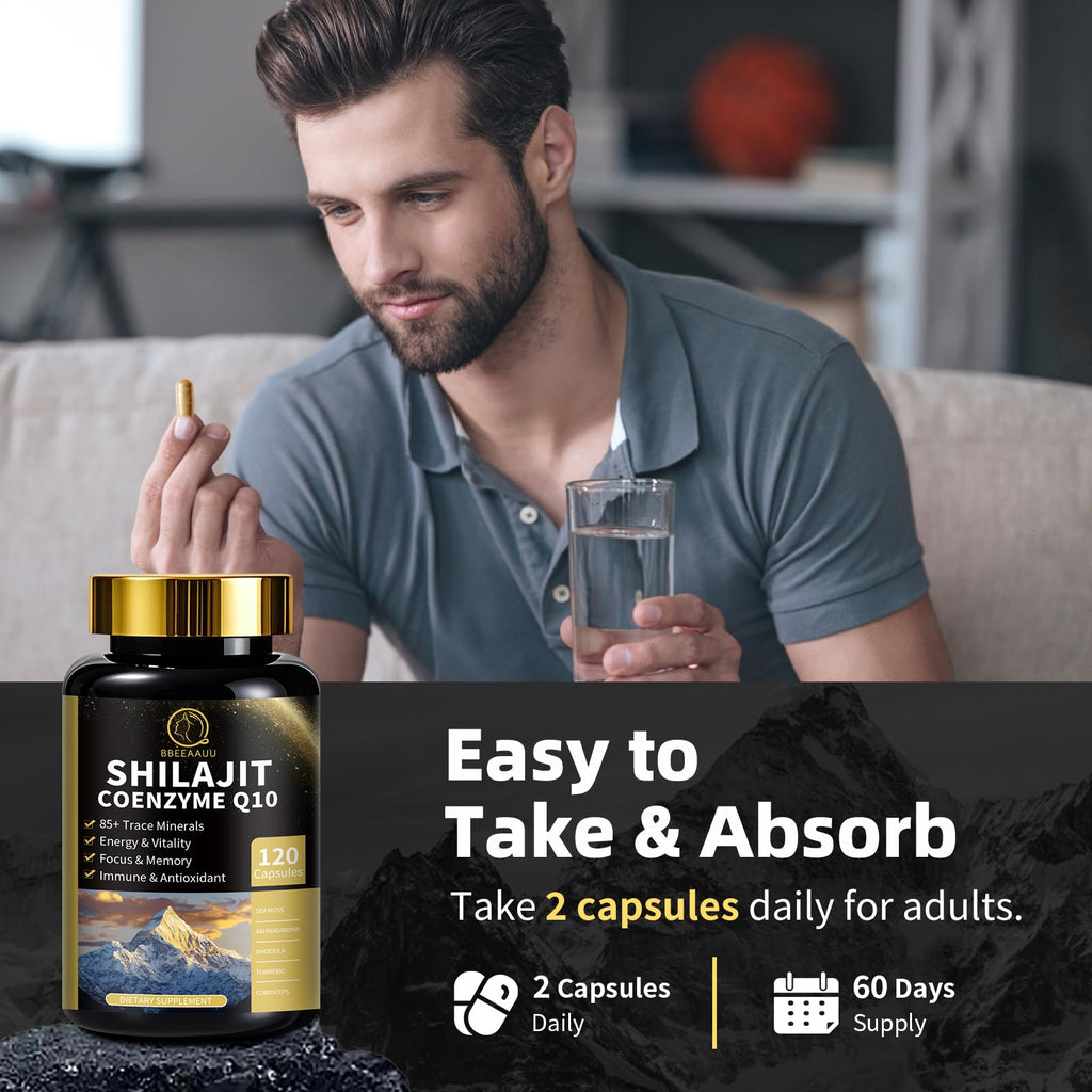 shilajit capsules with sea moss extract