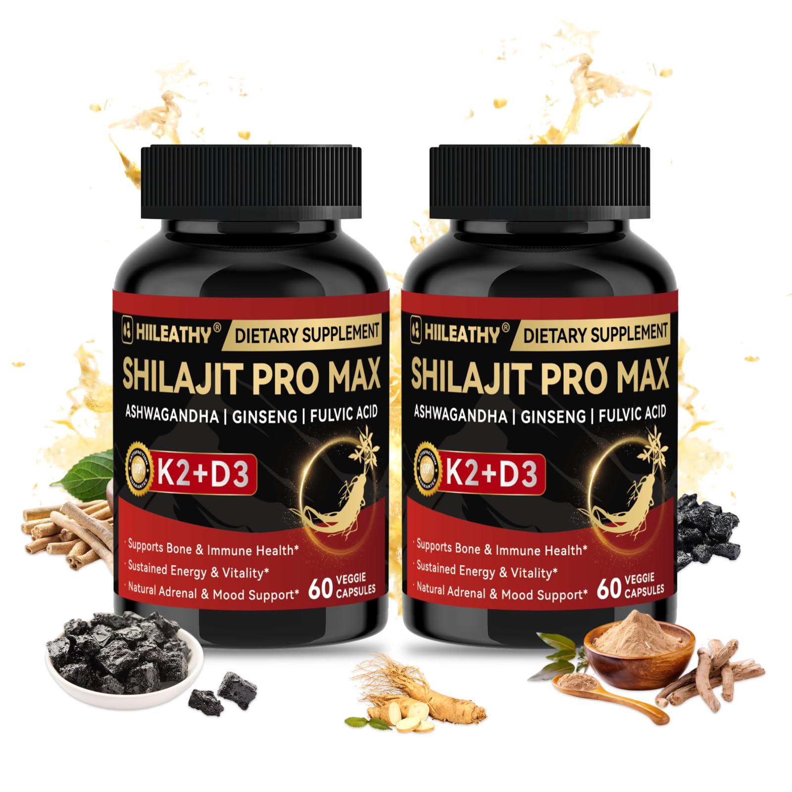 shilajit capsules with vitamin D3