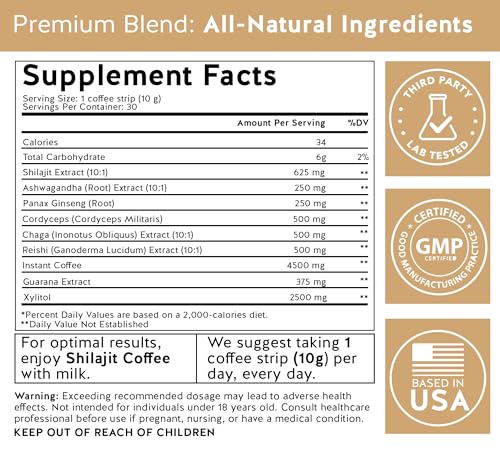 shilajit coffee for active lifestyle