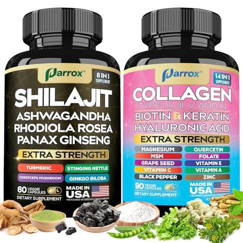 Shilajit collagen support capsules