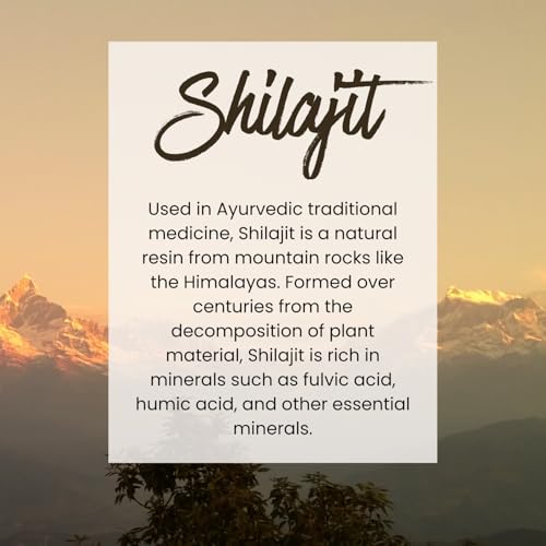 Shilajit drops for daily wellness