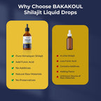 Shilajit drops for enhanced focus