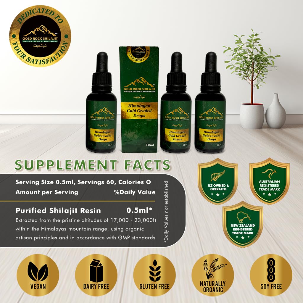 shilajit drops for health