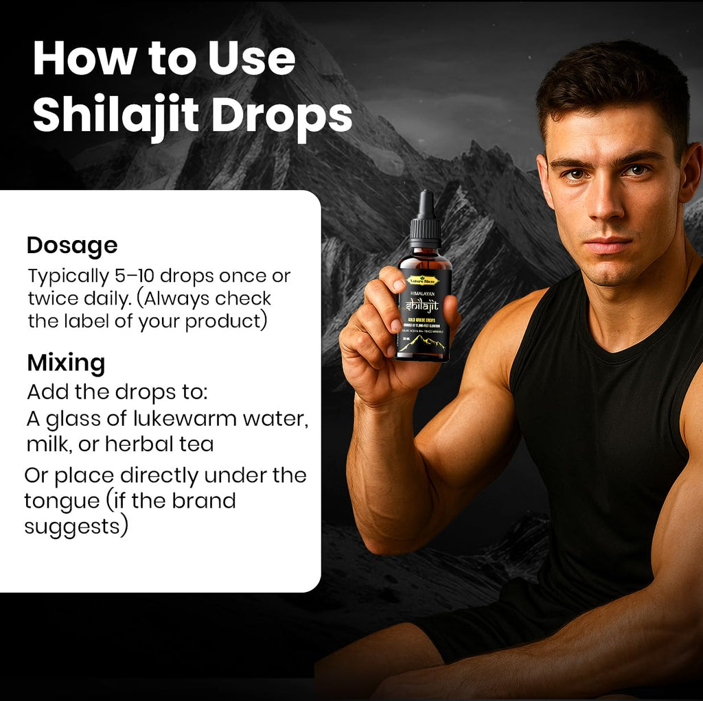 shilajit drops for improved stamina