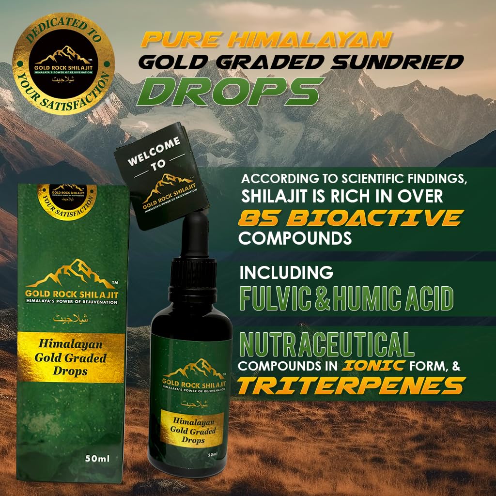 shilajit drops for wellness