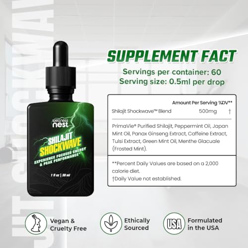 shilajit drops with ginseng benefits