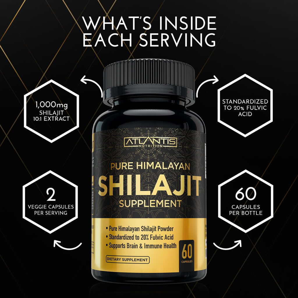 Shilajit extract for active lifestyles