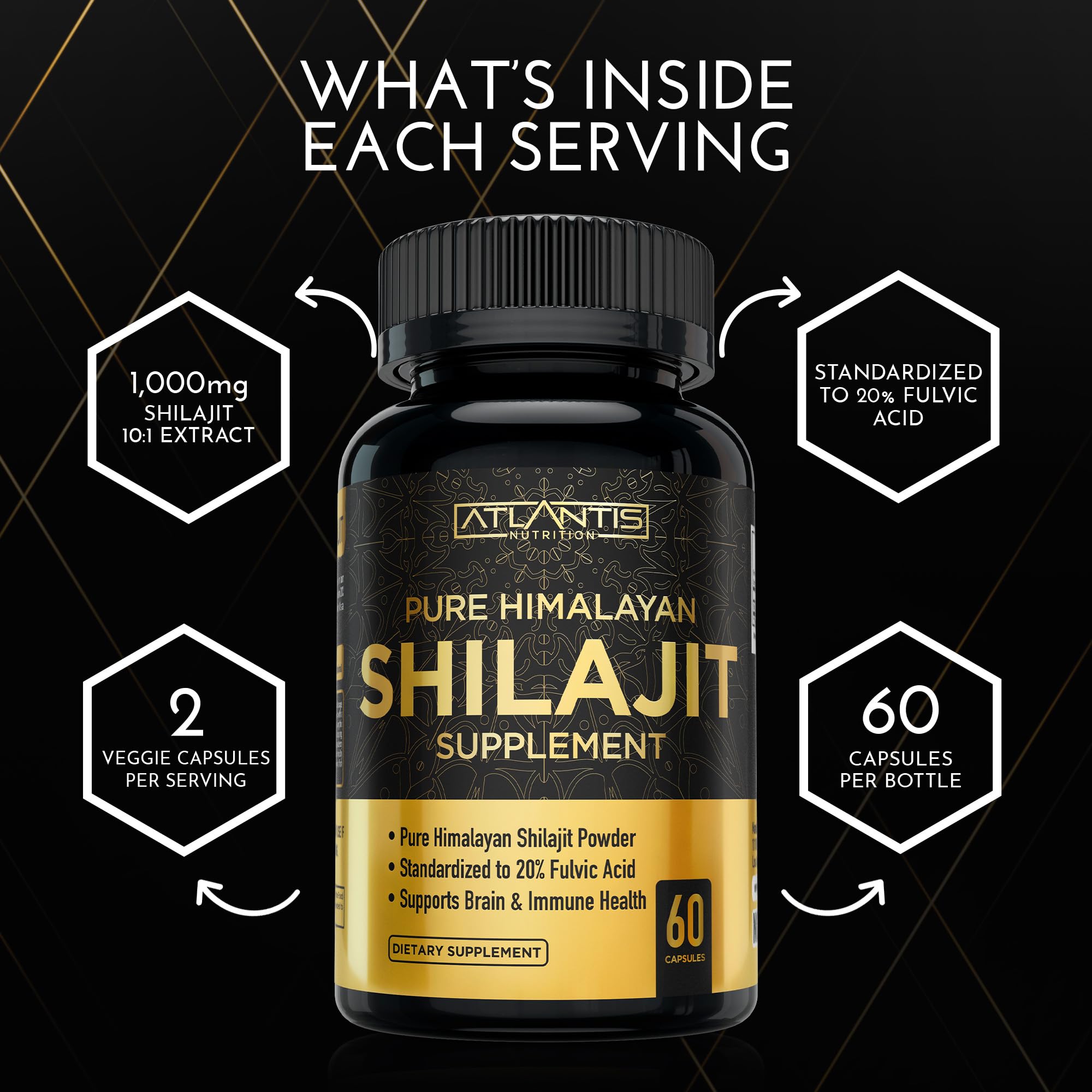 Shilajit extract for active lifestyles
