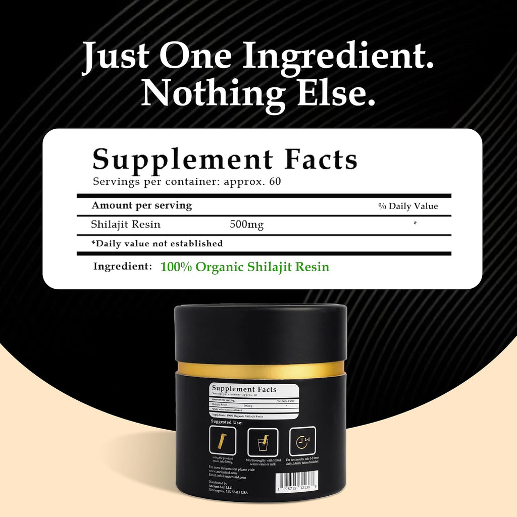 shilajit extract for enhanced performance