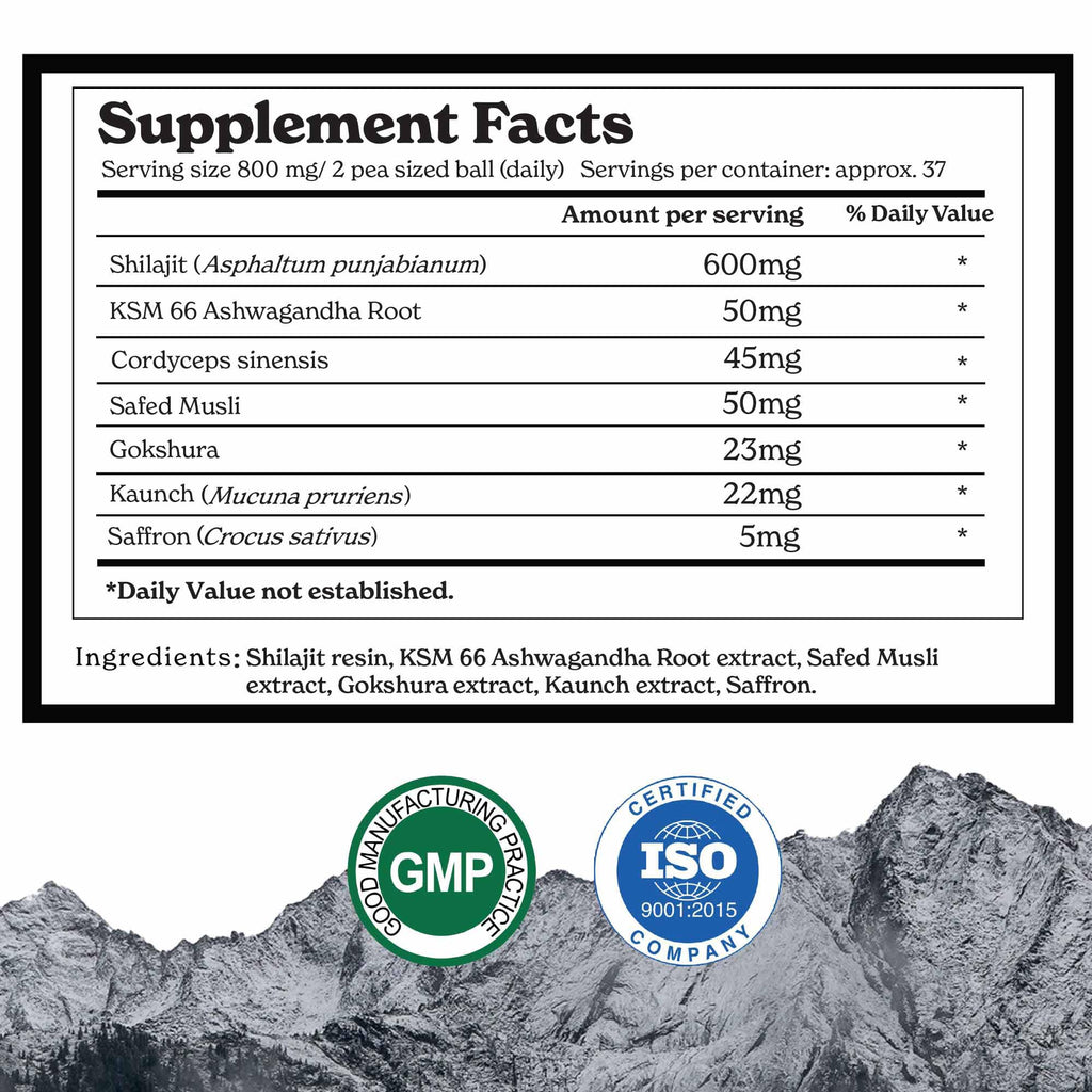 shilajit extract for wellness