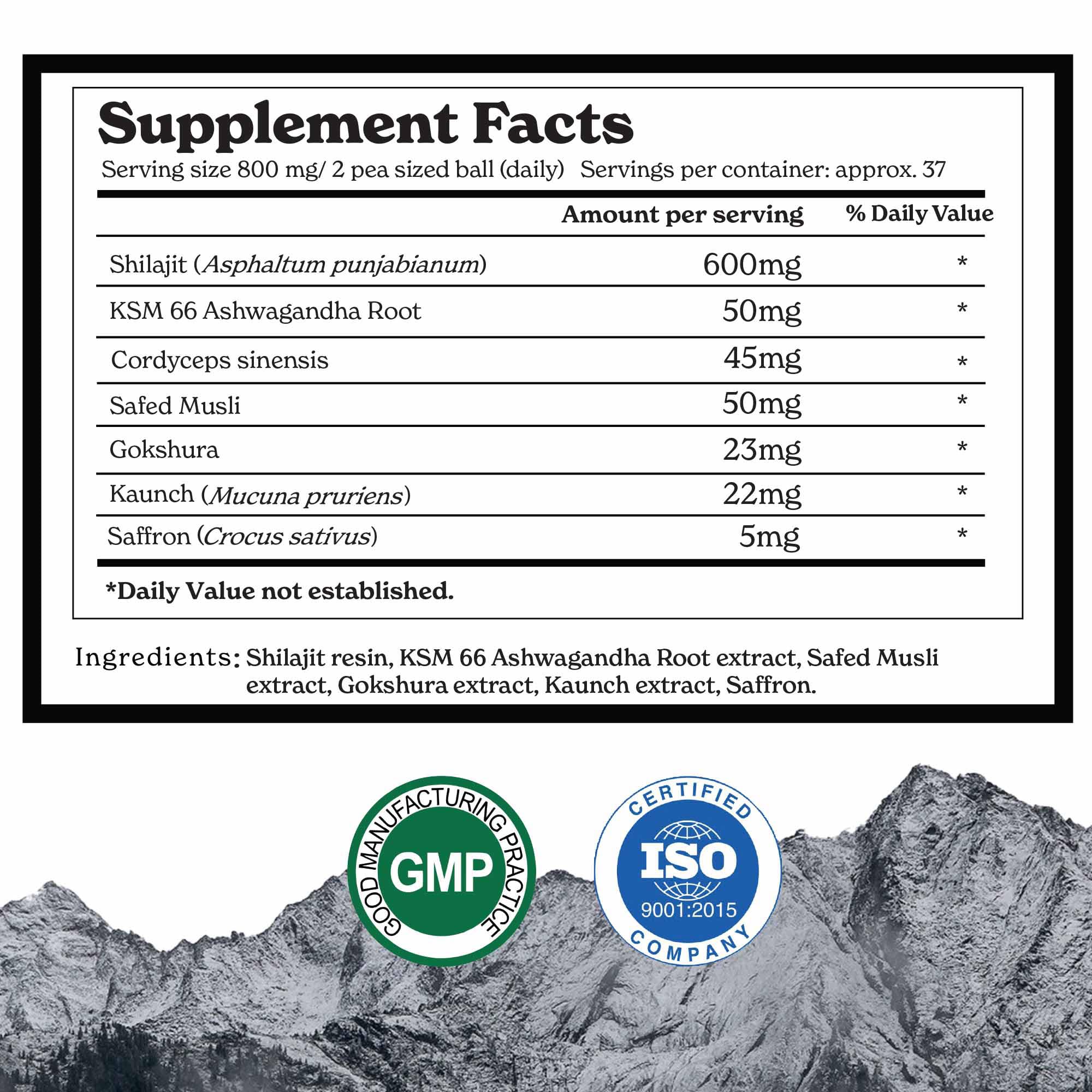 shilajit extract for wellness