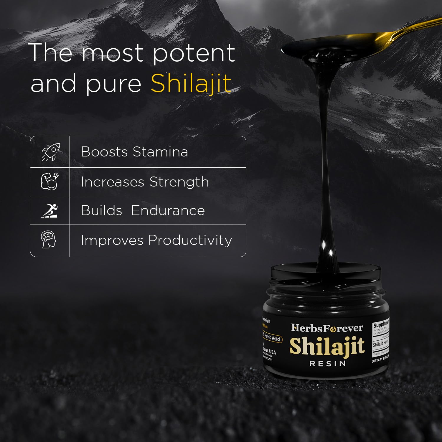 Shilajit for enhanced performance