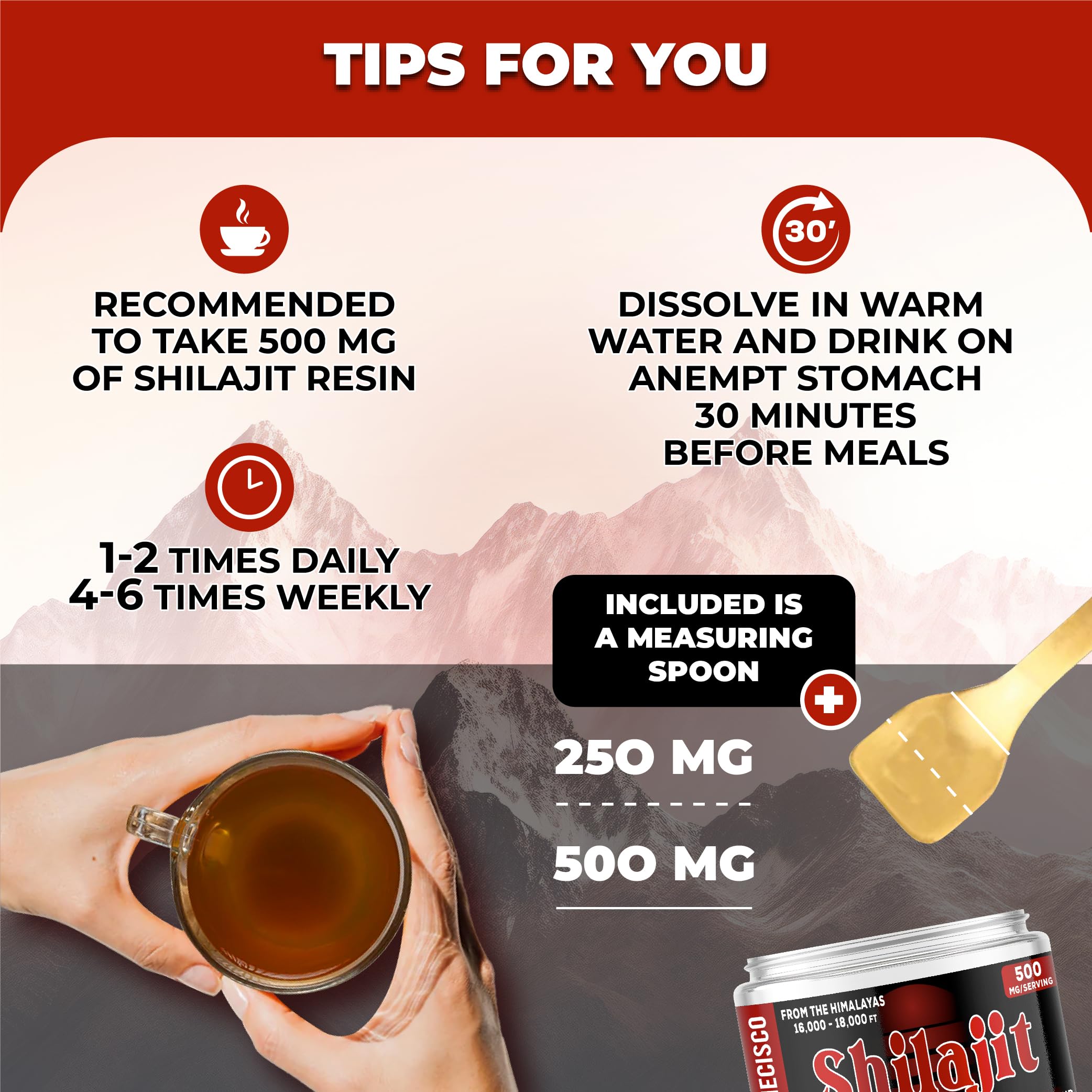 Shilajit for improved physical performance