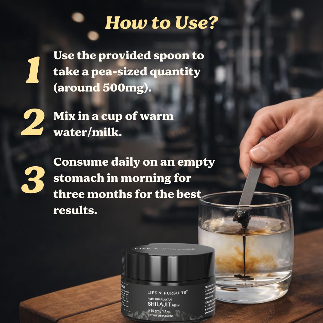 shilajit for improved stamina