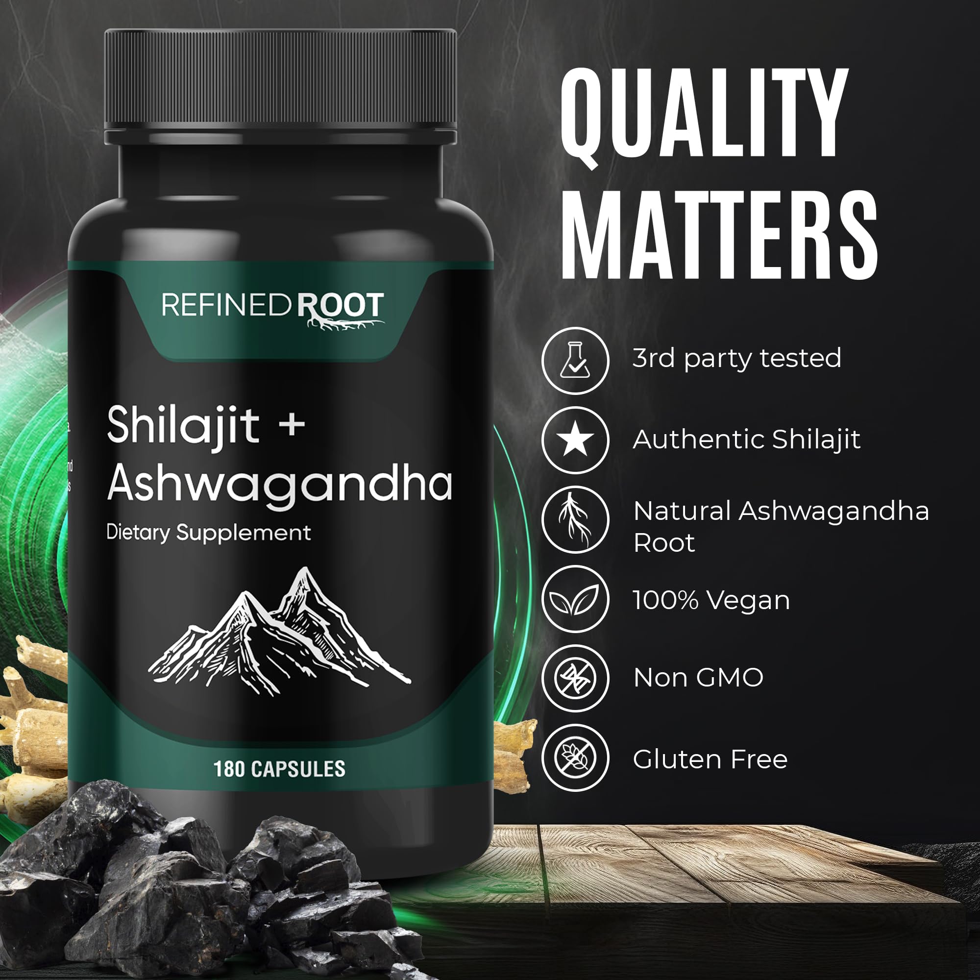 shilajit for improved vitality and stamina